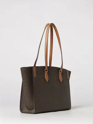 Michael Kors Grained Coated Cotton Mk Monogram Tote