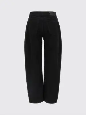 Stella McCartney Denim Jeans With Bouclé Inserts