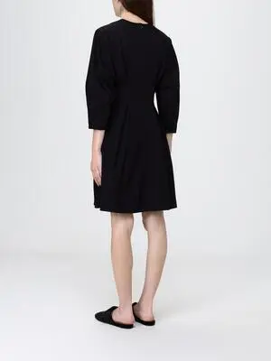 TOTEME Organic Cotton Mini Dress - Black