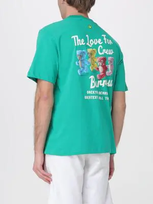 BARROW Printed Cotton T-shirt - Green