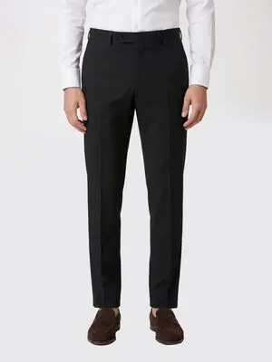 PT TORINO Cotton And Silk Tailored Trousers Blue