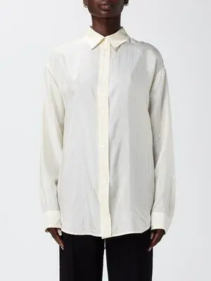 Barena Venezia Striped Viscose Shirt - Camel