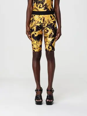 Versace Stretch Technical Fabric Shorts - Black