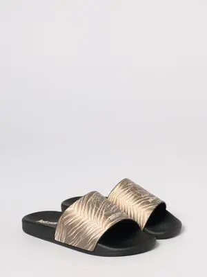 Just Cavalli Zebra Print Rubber Sliders