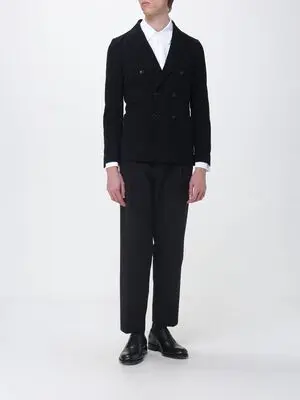 CIRCOLO 1901 Tailored Gabardine Trousers - Black