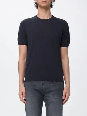 DRUMOHR Basic Crew Neck Knit - Blue
