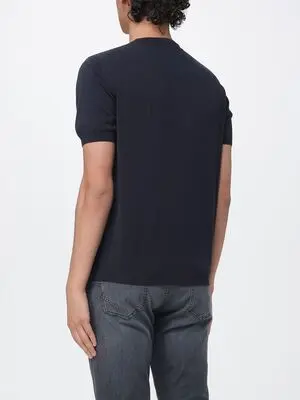 DRUMOHR Basic Crew Neck Knit - Blue