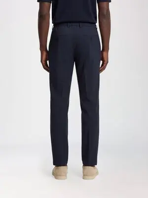BOSS Stretch Synthetic Fiber Crêpe Trousers