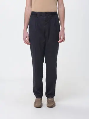 Incotex Cotton Chino Trousers - Navy