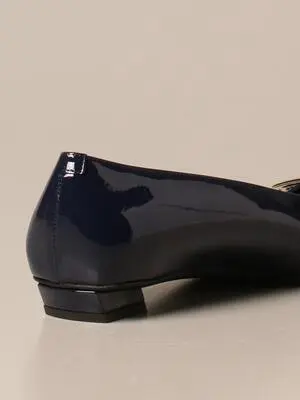 ROGER VIVIER Belle Vivier Patent Leather Pumps - Blue