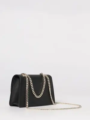 Just Cavalli Saffiano Leather Shoulder Bag With Logo