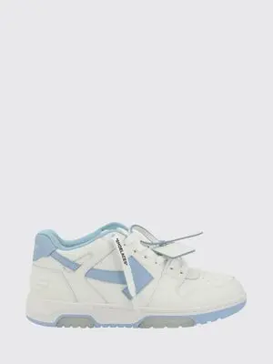 Off-White Bi Out Of Office Sneakers In Leather And Recycled Polyester - White 2