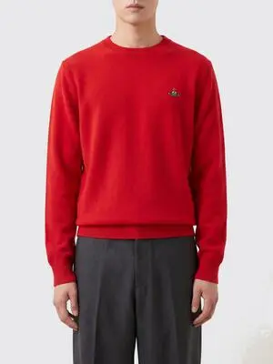 VIVIENNE WESTWOOD Merino Wool And Cashmere Sweater - Red