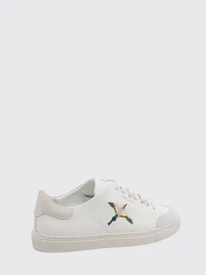 Axel Arigato Clean 90 B Bird Embroidered Leather Sneakers