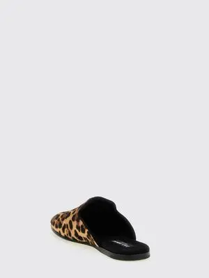 Dolce & Gabbana Animalier Pony Hair Slippers
