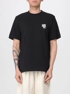 BARROW Printed Cotton T-shirt - Black