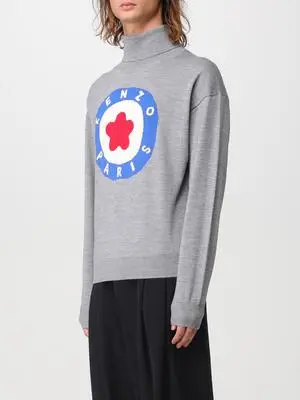 Kenzo Paris" Logo Turtleneck Sweater