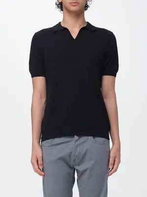 DRUMOHR Knit Polo Shirt - Black