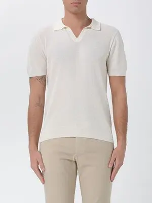 DRUMOHR Knit Polo Shirt - Milk