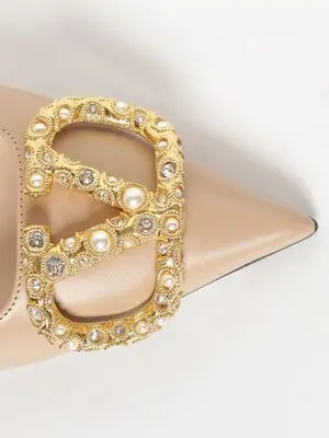Valentino Garavani Heeled Sandals - Beige