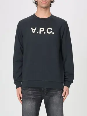 A.p.c. Crewneck Sweatshirt With Logo