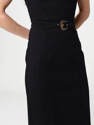 Versace Stretch Crêpe Midi Dress