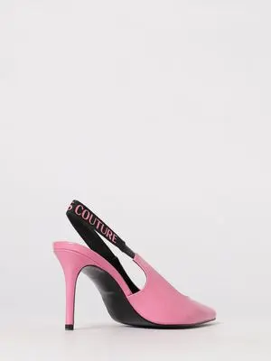 Versace Patent Leather Slingback - Pink