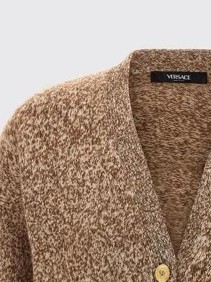 Versace V-neck Button-up Cardigan