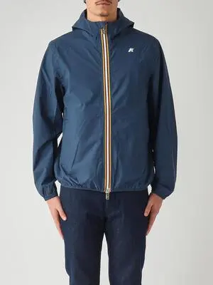 K-WAY Zip-up Hooded Jacket - Navy