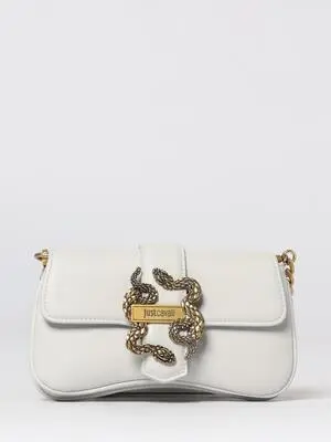 Just Cavalli Faux Leather Bag - Natural