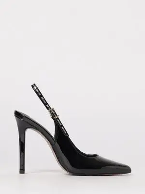 Just Cavalli Patent Leather Slingback - Black