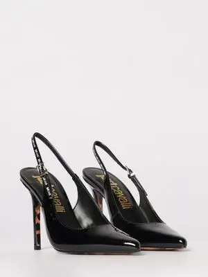 Just Cavalli Patent Leather Slingback