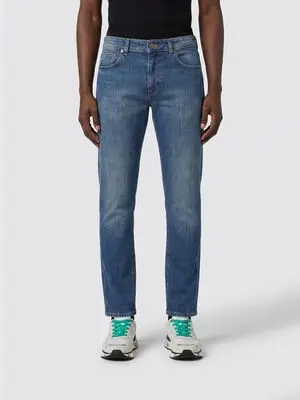 Incotex Slim Fit Cotton Denim Jeans - Blue