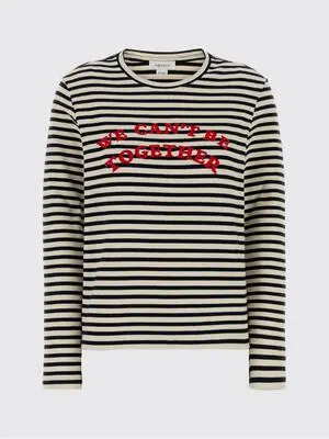 Alexander McQueen Striped Cotton T-shirts With Logo