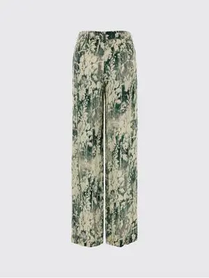 PT TORINO Lorenza Printed Satin Trousers