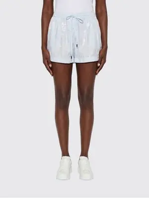 Alexander McQueen Viscose Jogging Shorts - Ice