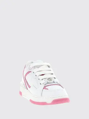 Versace Leather Lace Up Trainers