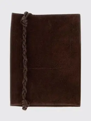 JIL SANDER Small Tangle Suede Calfskin Crossbody Bag