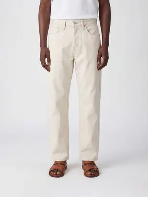 SUNFLOWER Cotton Denim Wideleg Trousers