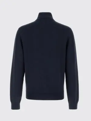 Versace Cotton And Cashmere Cardigan With Logo