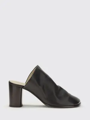 LEMAIRE Leather Mules - Cocoa