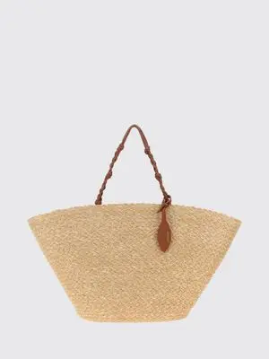JIL SANDER Large Tangle Raffia Tote Bag With Braided Handle - Rope