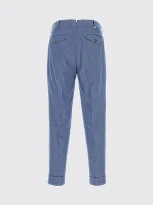 PT TORINO Slim Fit Cotton Trousers - Blue