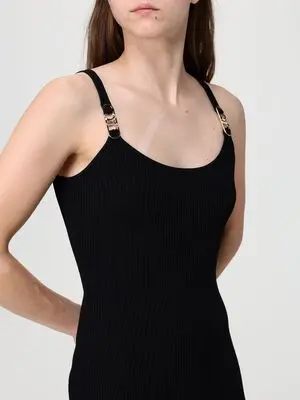 Just Cavalli Stretch Jersey Midi Dress