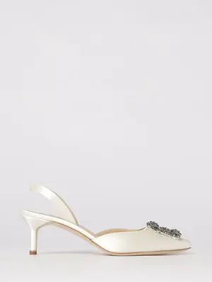 Manolo Blahnik Court Shoes Colour - Cream