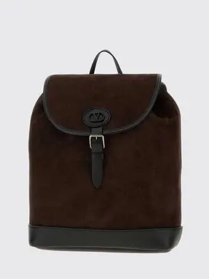 Valentino Garavani Antibes Suede Backpack With Vlogo Signature
