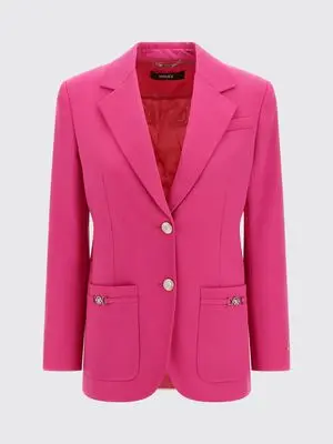 Versace Blazer With Embellished Pockets