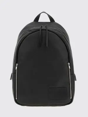 JIL SANDER Calfskin Leather Backpack With Adjustable Straps And Embossed Logo - Black