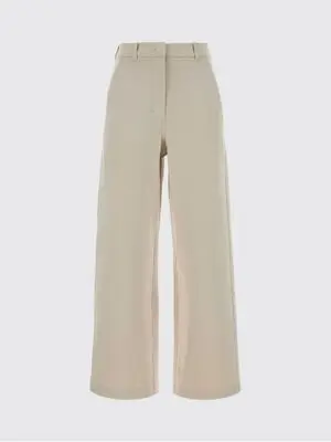 Max Mara Cotton Blend Wide-leg Trousers