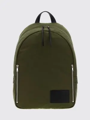 JIL SANDER Nylon Backpack With Applied Logo And Adjustable Straps - Olive
